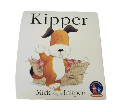 VINTAGE KIPPER PUPPY DOG MICK INKPEN KIDS STORY BOOK RED WAGON BOOKS ...