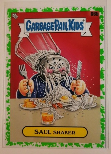 2021 Topps Garbage Pail Kids GPK Food Fight SAUL SHAKER Card #66b ...