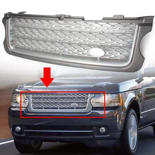 FRONT GRILLE WITH NOBLE MESH FOR 2009-2012 LAND ROVER RANGE ROVER L322 ...