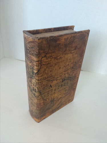 VTG Secret Stash Book Hidden Compartment Safe Box Home Library Shelf ...