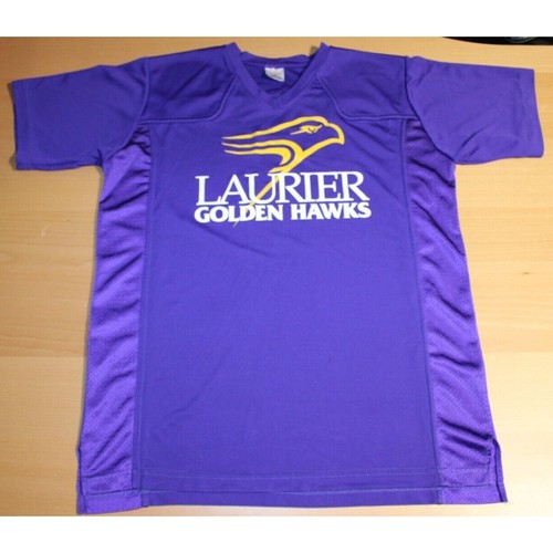 Wilfrid Laurier University Golden Hawks Logo Short Sleeve Shirt Large ...
