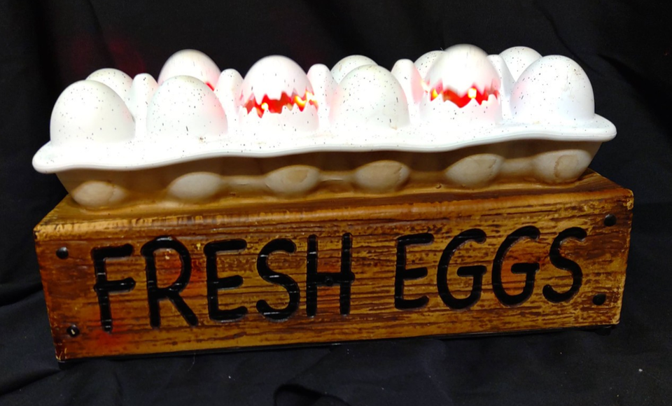 Halloween Animatronic Tekky Toys Red Shed Animated Deviled ZOMBIE Eggs ...