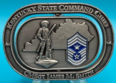 Vintage USAF Kentucky Air National Guard State Command Chief HTF ...