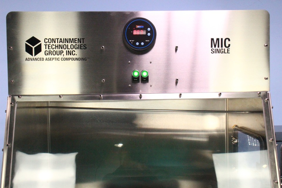 Containment Technologies Mic Single Isolator Glovebox Glove Box ...