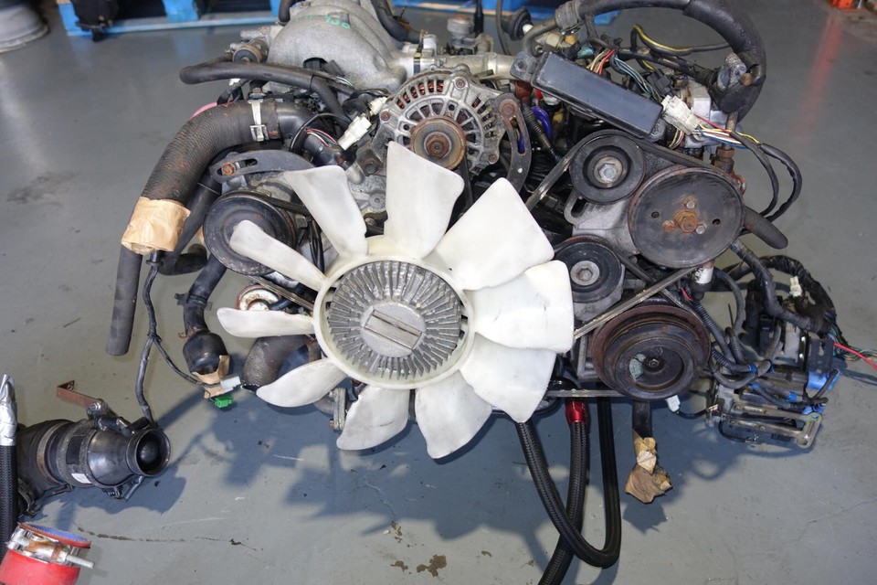 1988-1991 JDM Mazda RX7 13B Turbo Rotary Engine 5speed Transmission ...