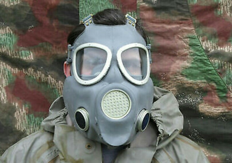 BRAND NEW SEALED RELIABLE ADJUSTABLE POLISH MP4 GAS MASK WITH FILTER ...