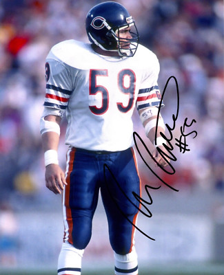Ron Rivera 1985 Chicago Bears signed autograph 8x10 football photo ...