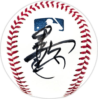 ICHIRO SUZUKI AUTOGRAPHED MLB BASEBALL MARINERS IN KANJI BECKETT 232833 ...
