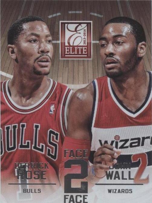 2013-14 Panini Elite - Face 2 Face John Wall, Derrick Rose #10 for sale ...
