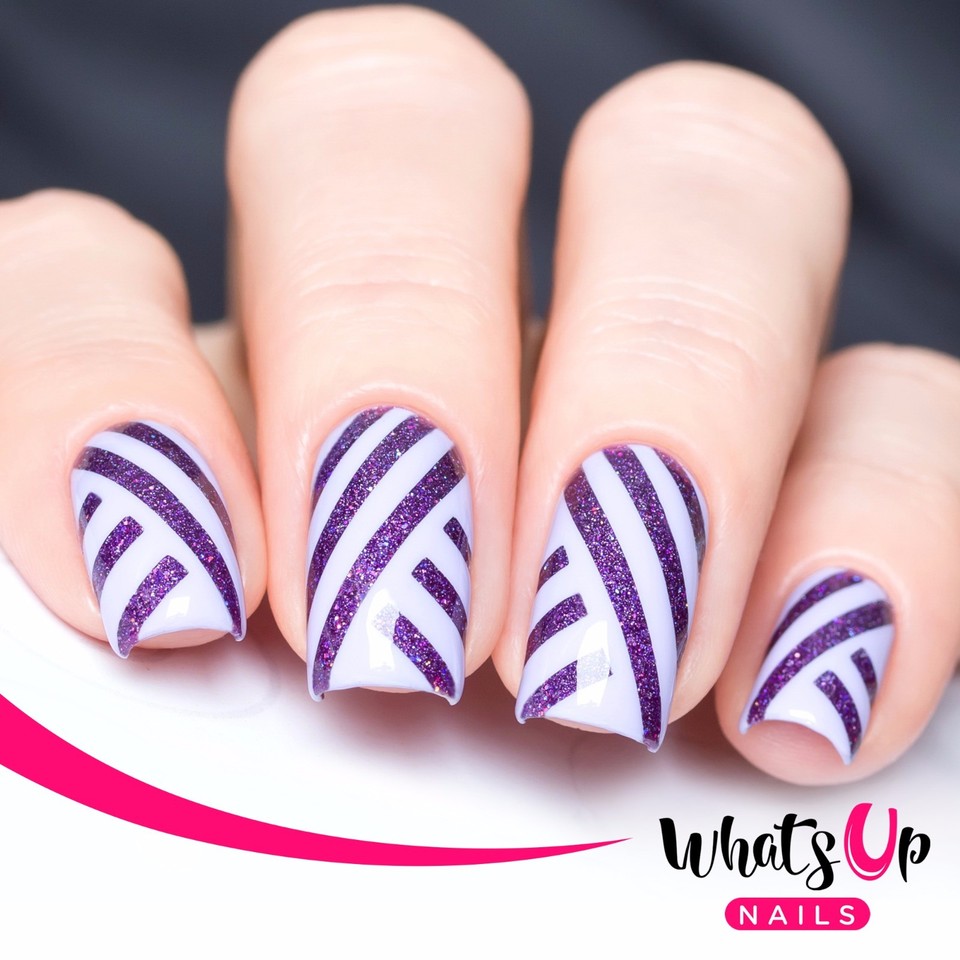 Whats Up Nails Straight tape for nail art, striping tape for nails ...