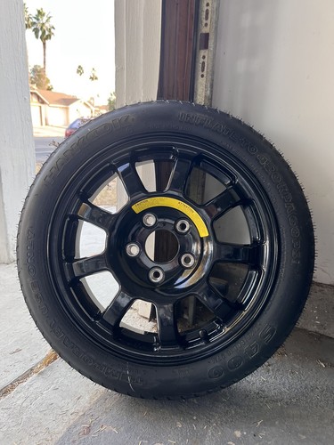 T125/80D16 97M Temporary Emergency Spare Compact Donut Tire Rim Wheel ...