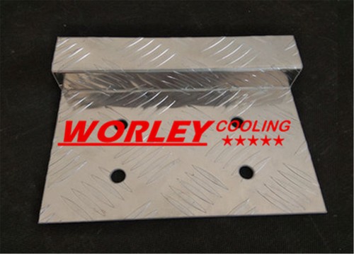 DIAMOND PLATE ALUMINIUM LOADING RAMP END KIT TRUCK BED RAMP ATV 10" END ...