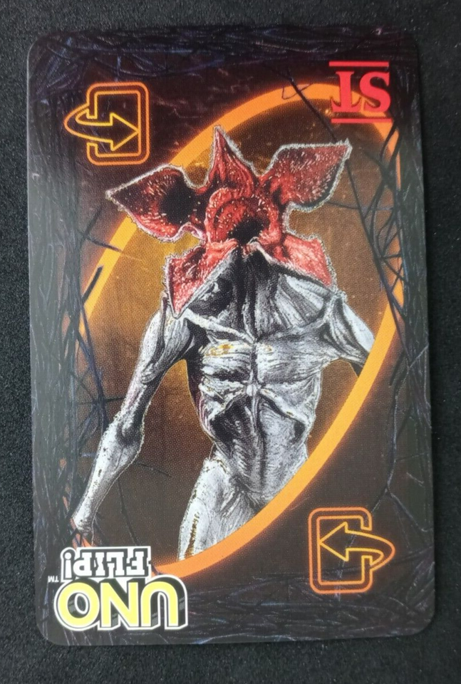2017 Stranger Things Uno Flip! Card Green Eleven #11 | eBay