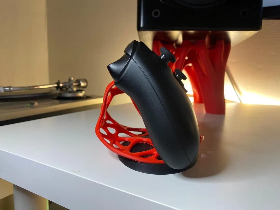 3D Printed Controller Stand Geometric Design Holder for Xbox, PS5, PS4 ...