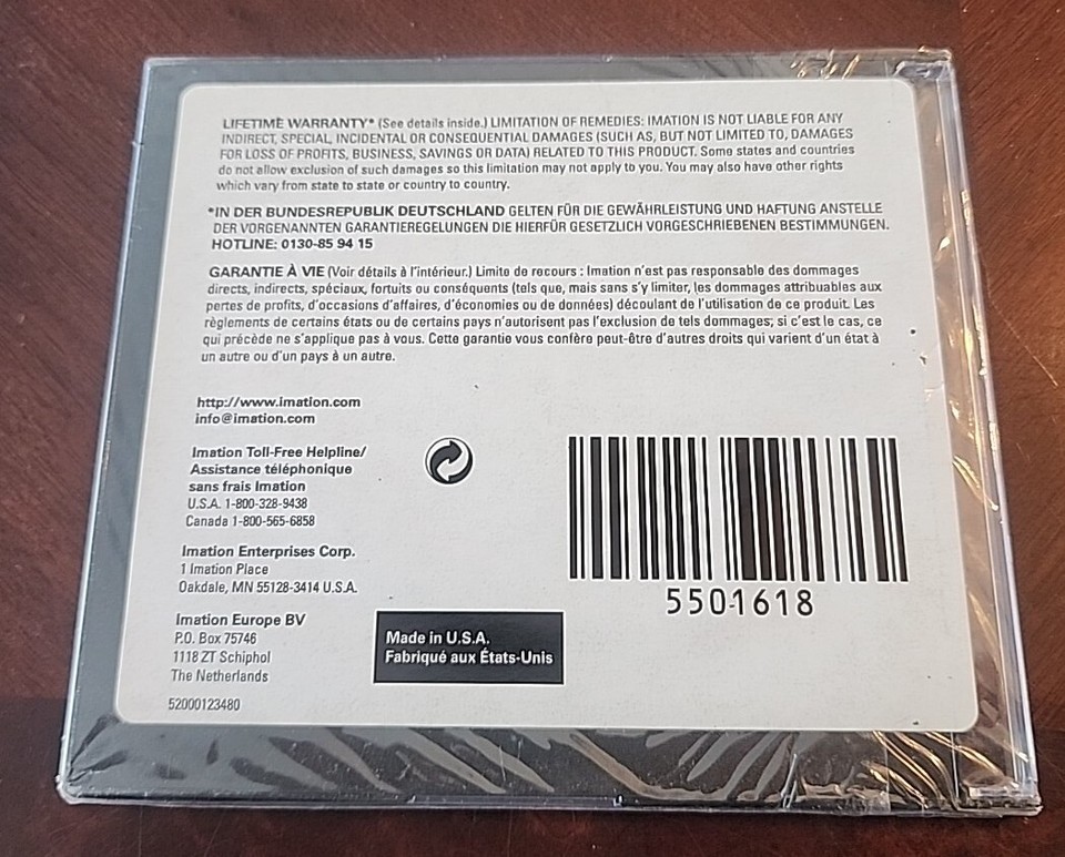 Imation 650MB 74 Min CD-RW Disc. 1x-4x Compatible New Single CD-RW | eBay