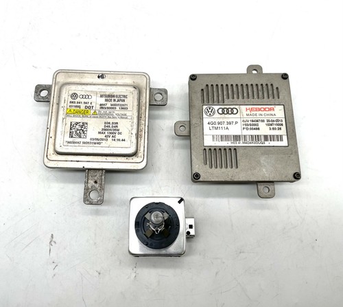 OEM 15-17 VW Touareg Xenon Ballast DRL Module Light Control Unit + D3S ...