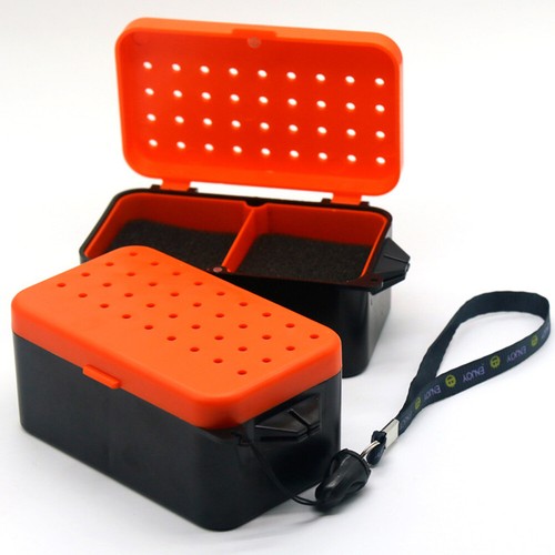 Fishing Tackle Boxes Fishing Box Double-Layer Breathable Earthworm ...