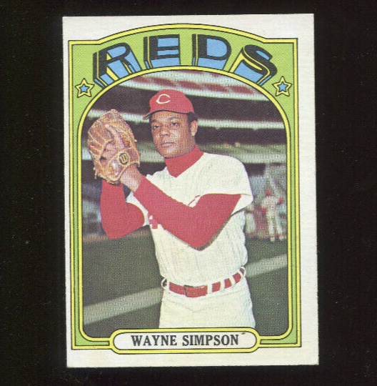 1972 Topps Baseball #762 Wayne Simpson Card - EX+ #4738 | eBay