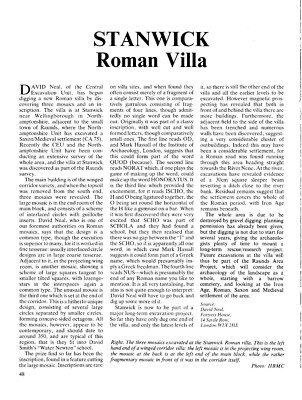 Stanwick Roman Villa, near Wellingborough, Northamptonshire | eBay UK