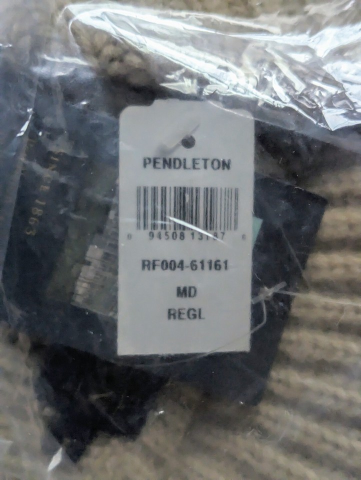 🔥NWT!🔥 Pendleton Original Westerley BIG LEBOWSKI Sweater The Dude ...