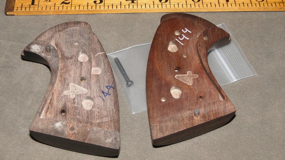 current production Colt Python (Officers Mod & Trooper) revolver grips and screw | eBay