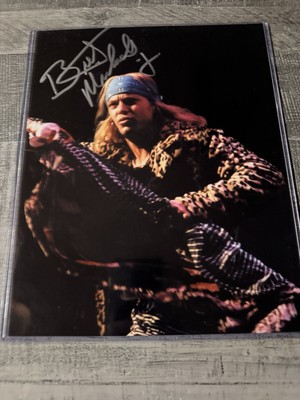 BRET MICHAELS AUTOGRAPHED SIGNED POISON 8X10 PHOTO | eBay