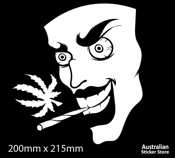 Clown Smoking Weed Drawing