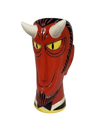 Sin Is In Tiki Mug by Derek Yaniger Tiki Farm Devil with Tux name Don ...