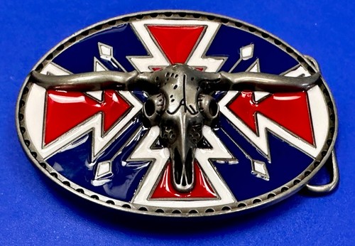 Longhorn Steer Bull Skull Southwestern / Native American Vibe Belt Buckle | eBay