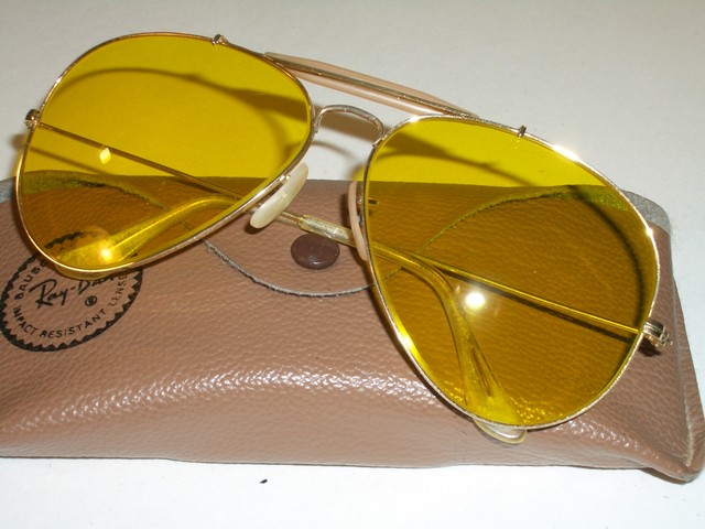 1960's 58mm B&l Ray Ban L0306 GP KALICHROME Outdoorsman Aviator ...
