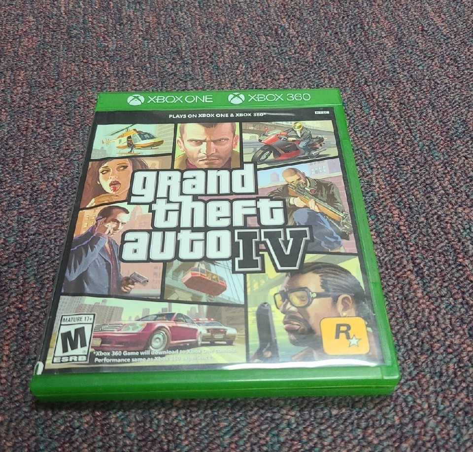 Grand Theft Auto IV Xbox One Xbox 360 GTA 4 | eBay
