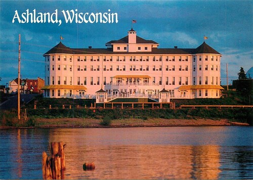 Postcard The Hotel Chequamegon, Ashland, Wisconsin | eBay