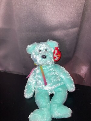 TY BEANIE Babies SHERBERT MINT GREEN | eBay