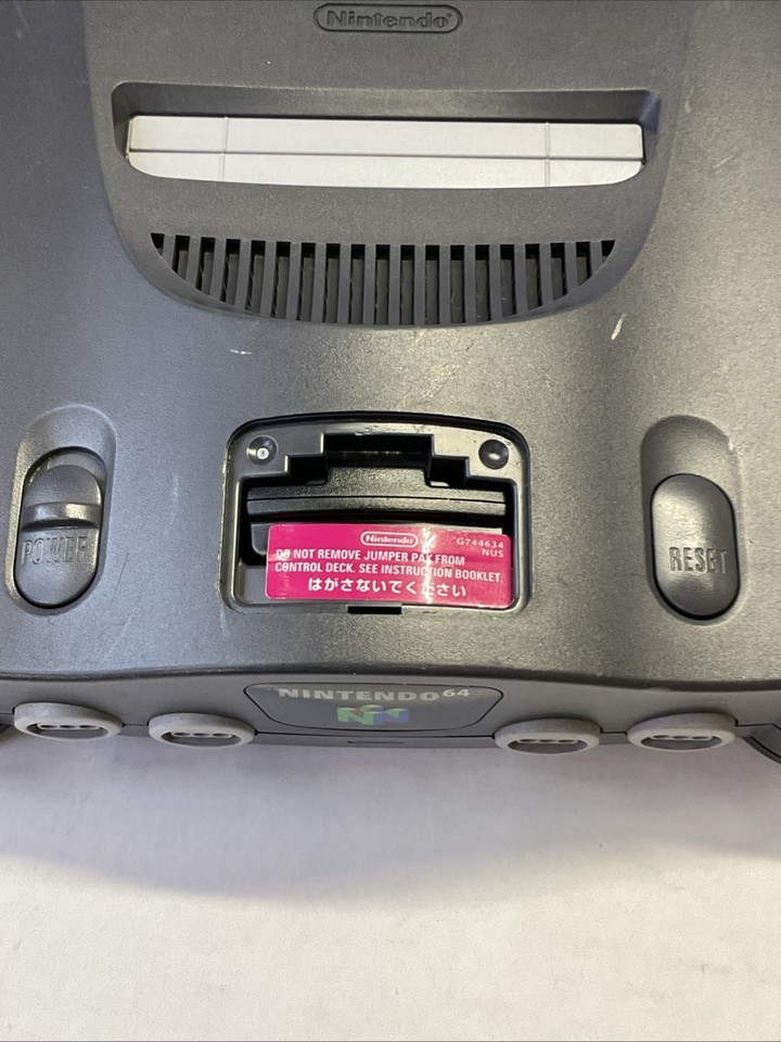 Nintendo 64 Console Bundle - 4 Controllers - 6 Games - Paks - Tested ...