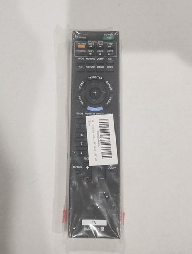 RM-YD035 Remote Control Sony Bravia TV KDL-32BX300 KDL-46EX400 KDL ...