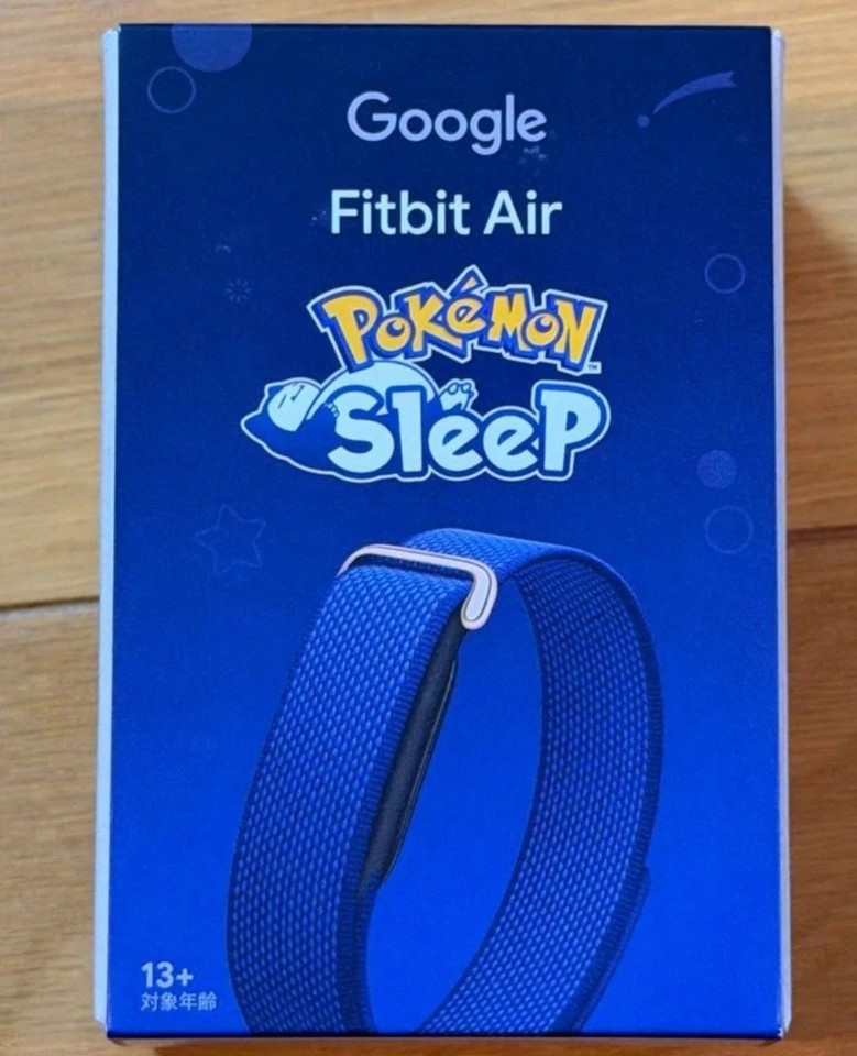 Google Fitbit Air Limited Edition Pokémon Sleep Sleepy Blue GA13096-JP ...