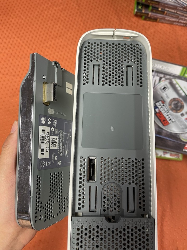 Xbox 360 Console Hardware Failure RROD Red Ring Of Death HDD Games ...