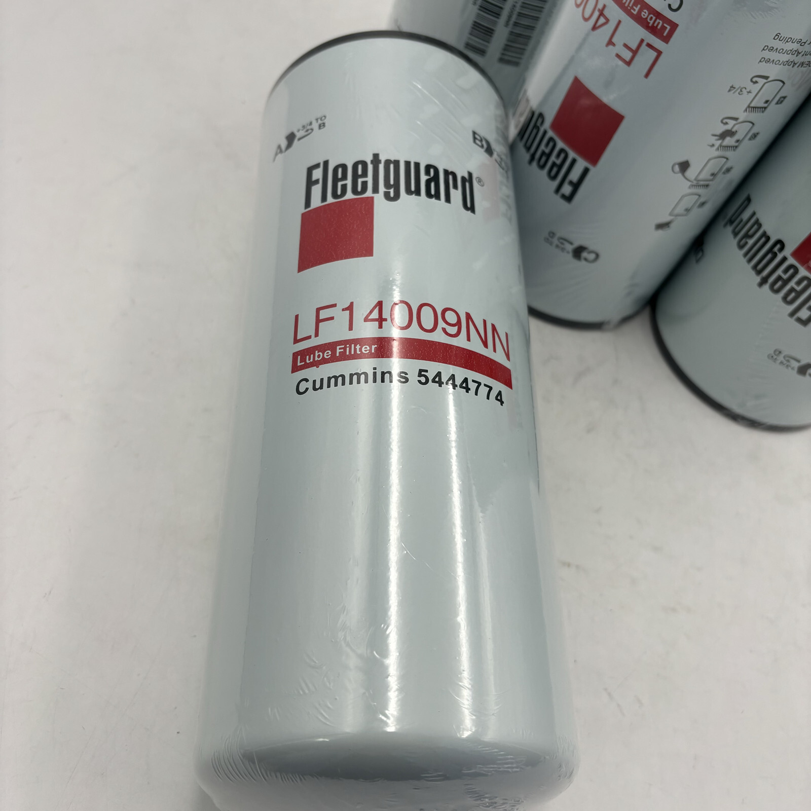 6 Pcs Replaces LF14009NN 5444774 Oil Filter LF14009NN Upgrade of LF9009 ...