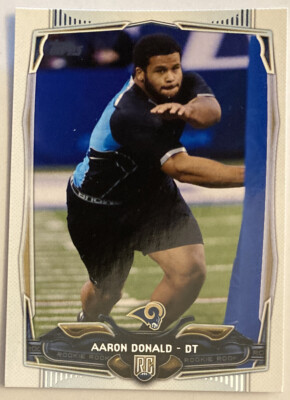 Aaron Donald 2014 Topps Rookie Card #424 (3706) qty | eBay
