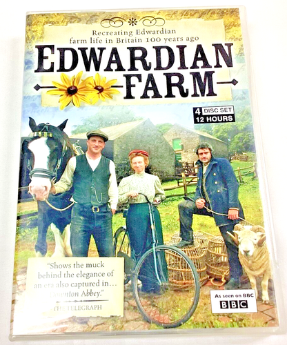 Edwardian Farm region 1 DVD (4 discs) BBC British documentary tv series ...