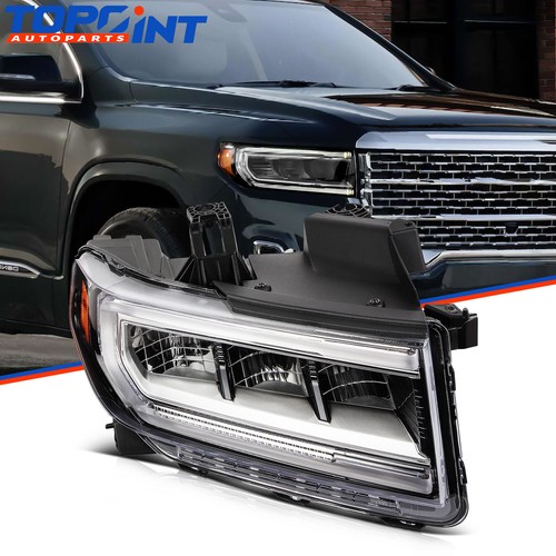 Headlights For 2020-23 GMC Acadia SL/SLE/SLT/Denali Right Side DRL ...