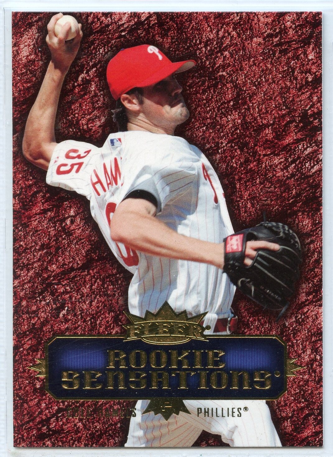 2007 Fleer Baseball Rookie Sensations - #RS-CH - Cole Hamels - Phillies ...