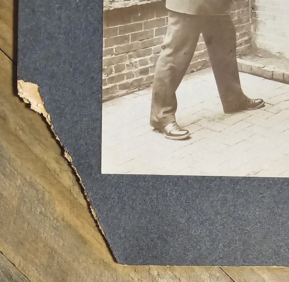 Antique 1900s Philadelphia Police Officer Cabinet Action Photograph 7 ...