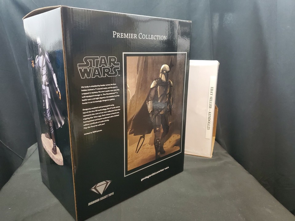 New Gentle Giant Star Wars Premier Coll. Mandalorian Beskar #2140/3000 ...