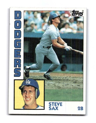 1984 Topps Steve Sax 610 | eBay