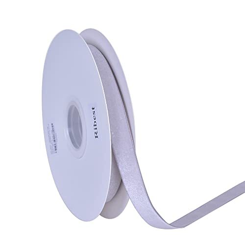 5/8" Silver Velvet Ribbon by 10 Yards Spool for Chocker Craft Gift ...