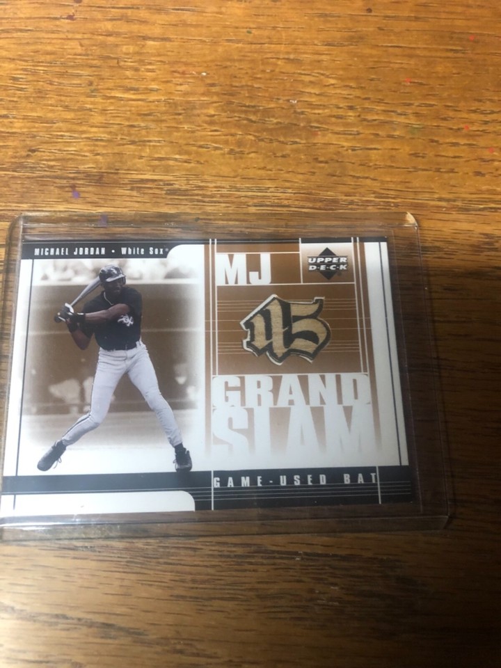 2001 Upper Deck Prospect Premieres BAT Michael Jordan MJ 5 ONLY ONE ...