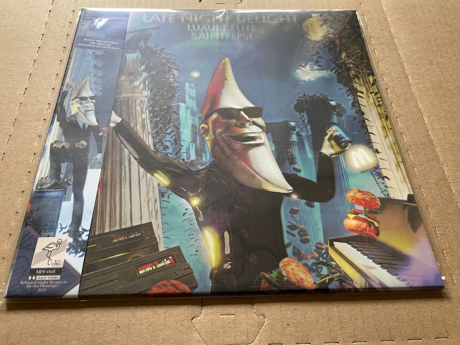 NEW RARE Luxury Elite, Saint Pepsi - Late Night Delight BLUE / GOLD ...