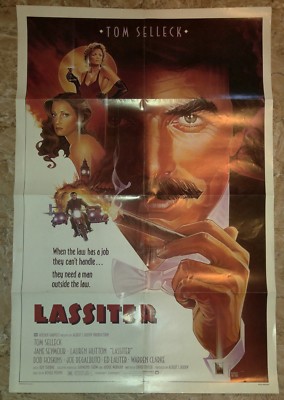 1984 LASSITER 1-SH Movie Poster FN 6.0 Tom Selleck, Jane Seymour ...