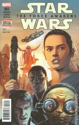 Star Wars The Force Awakens Adaptation #3A Deodato VF/NM 9.0 2016 Stock ...